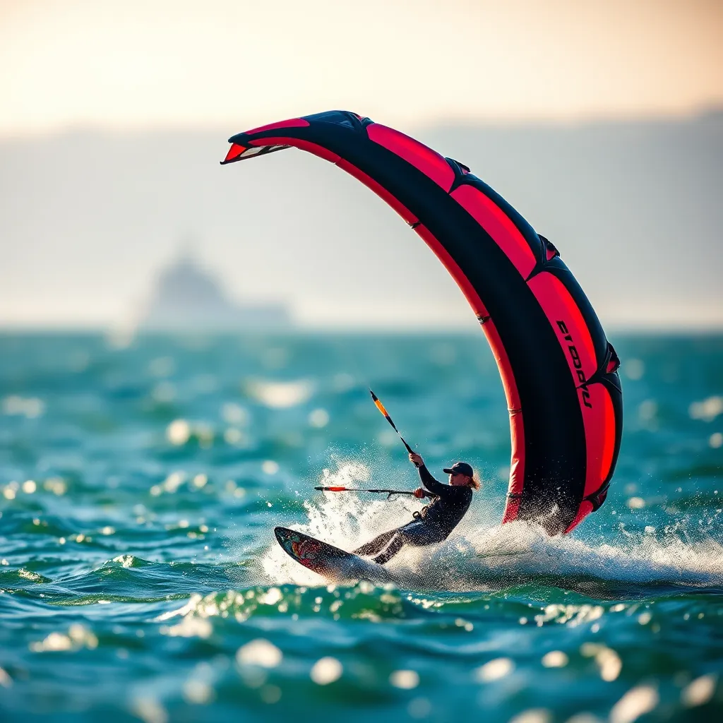 Exploring the World of Inflatable Efoils in Kiteboarding